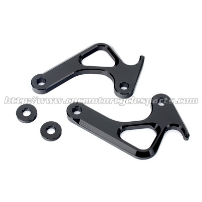 DAYTONA 675 Motorcycle Spare Parts Street Bike Racing Hooks Anodized Red Black Silver