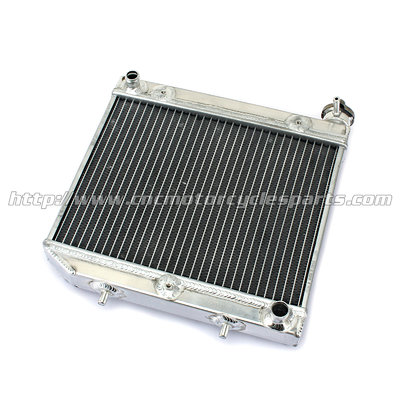 Hand Welded Quad Bike Parts All Aluminum Atv Radiator For HONDA TRX450R TRX 450R