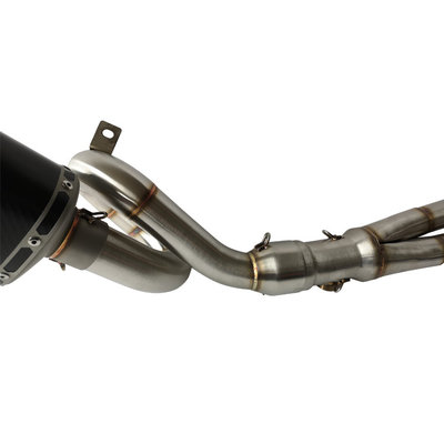 Motorcycle Spare Parts Black Motorcycle Elbow Back Pressure Exhaust For YAMAHA MT09