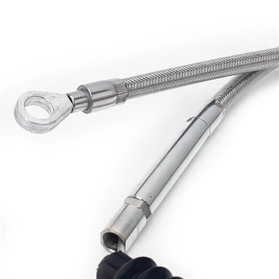 Universal Motorcycle Brake Parts Stainless Steel Motorcycle Brake Cables Clutch Cables