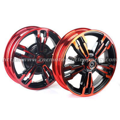 Scooter Parts Forged Motorcycle Front Wheel / Motorbike Wheel Rims for BWS