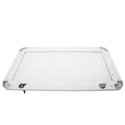 Universal White Aluminum RV Picnic Caravan Parts & Accessories Folding External Table