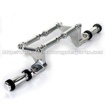 Adjustable Rear Sets Motorcycle Forward Controls With Stainless Steel Fastener for Harley Davidson