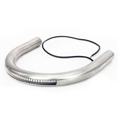 Aluminum Seat Frame Loop Cafe Racer Parts With LED Light Brake Turn Light Signal