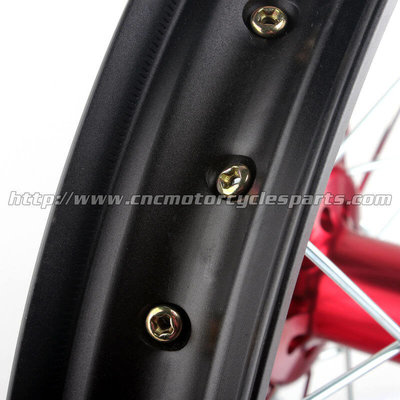Custom Billet Motorcycle Wheels Set With 304 Stainless Steel Spoke Material for Honda