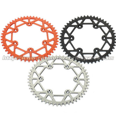 Anodizing Aluminum Alloy 7075 Dirt Bike Rear Sprockets KTM 125 – 530 All Models