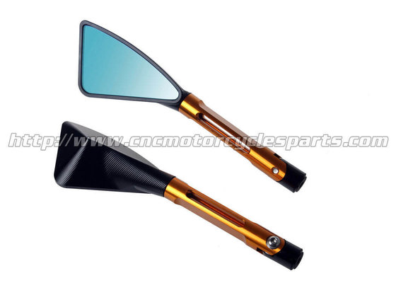 Motorcycle Spare Parts Rear View Mirrors  Lightweight With CNC Cut
