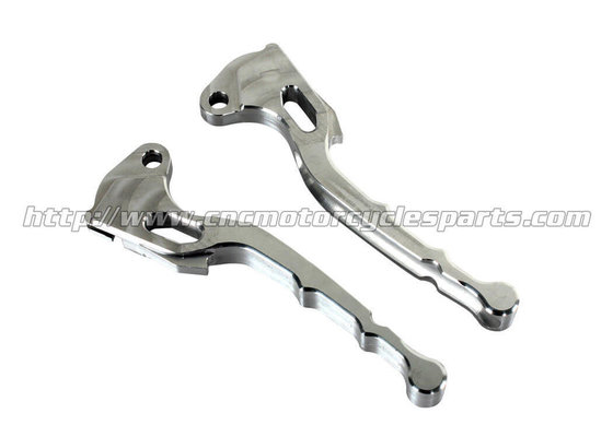 Cafe Racer Motorcycle Brake Clutch Lever Aluminum Alloy 6061 Silver Light Weight
