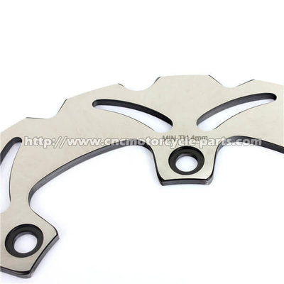 VFR400R Motorcycle Brake Disc Solid Racing Rotors Brakes Silver Wing 600 Front