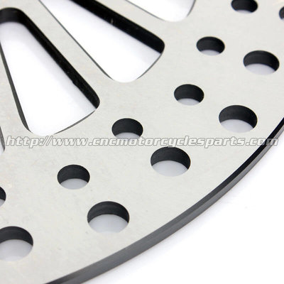 Super Glide Silver 292mm Front Brake Rotors With High Braking Performance