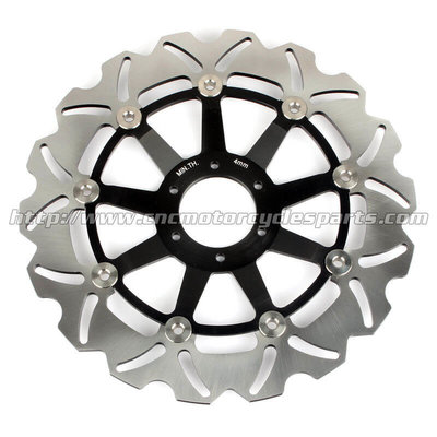 High Performance Motorcycle Floating Brake Rotor Riveted With Aluminum Alloy Carrier
