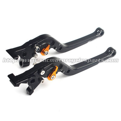 Adjustable Long Folding Brake Clutch Levers , Brake And Clutch Levers For Motorcycles
