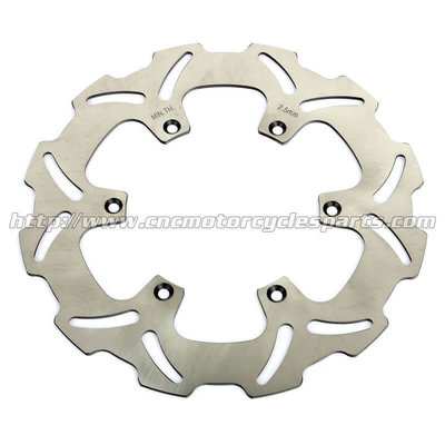 Front Left Wave Motorcycle Brake Disc Disk , Light Weight Braking Wavy Discs