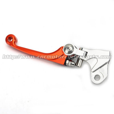 MX Bike Shorty Motorcycle Brake Adjustable Clutch Lever CRF 230F XR 230 Orange