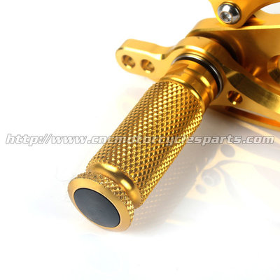 Aluminum Alloy Street Bike Rear Sets , Light Weight Yamaha R6 Rearsets
