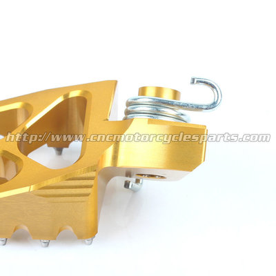57mm High Quality Aluminum Dirt Bike Foot Pegs Wide Platform Measures For Sale