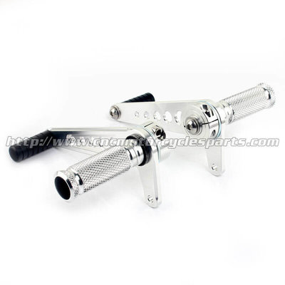 High Performance Cafe Racer Rear Sets with Anodizing Surface Treatment