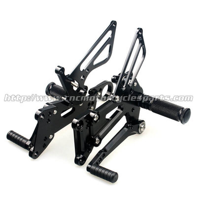 High Strength Aluminum 6061 Customized Motorcycle Rear Sets For BMW