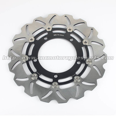 6061 Aluminum Motorcycle Brake Disc Suzuki DL V STROM 650 GSX650F Black Gold