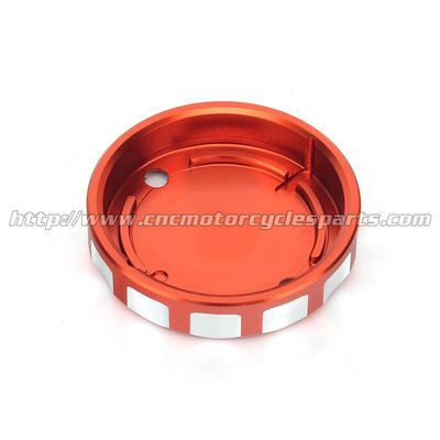 CNC Machining Motorcycle Spare Parts Fluid Reservoir Cap Cover Ducati 848 Hypermotard1100