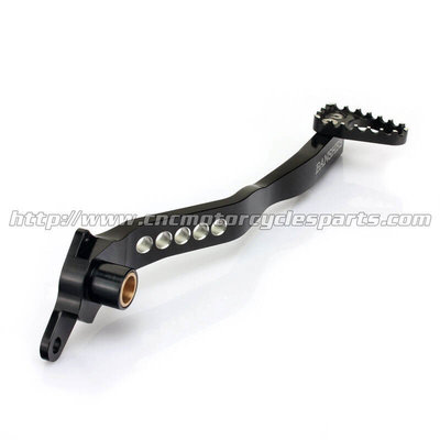 CNC Anodized Four Wheel Dirt Bike Brake Pedal With Aluminum Alloy Material