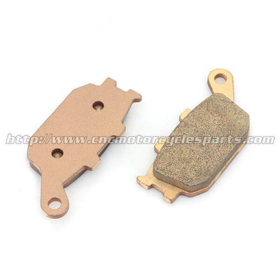 Sintered Metal Front rear Motorcycle Spare Parts for Street / Racing bike