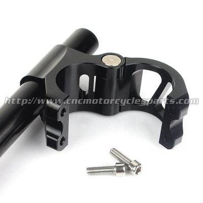 CNC Machining Motorcycle Clip Ons Handlebars 54mm Buell Firebolt 1125
