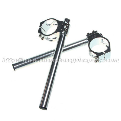 55mm CNC Adjustable Clip On Motorcycle With Usual / Split Type
