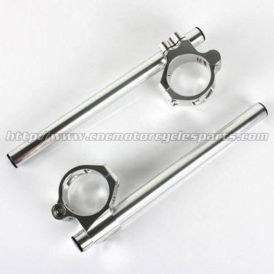 Aluminum Alloy 50mm Motorcycle Clip On Handlebars For YAMAHA YZF R1 R6
