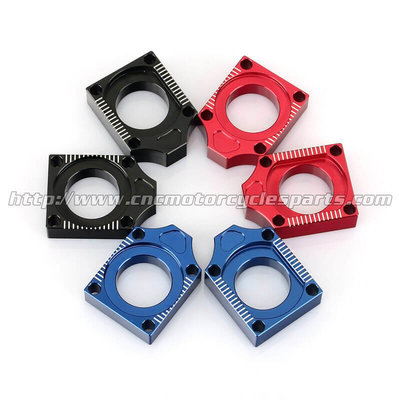 Aluminum Alloy Axle Blocks For Yamaha YZF 250 450 Motocross Accessory