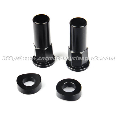 CNC Billet MX Bling Kit Wheel Lock Nuts And Wheel Spacers For MX Dirt Bike