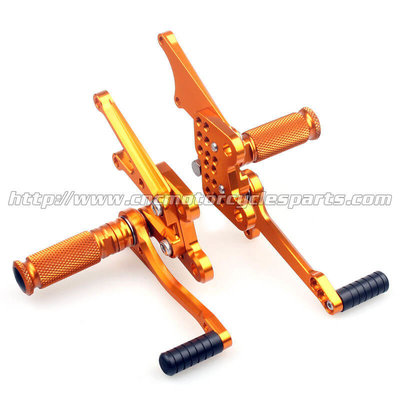 CNC Milling Motorcycle Rear Sets Rotating Controls For Kawasaki ZX 14 Parts