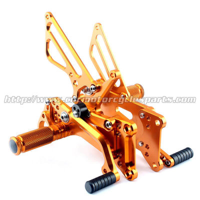 CNC Milling Aluminum Customized Motorcycle Rear Sets Motorcycle Parts