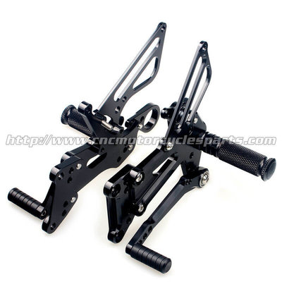 CNC Milling Aluminum Customized Motorcycle Rear Sets Motorcycle Parts