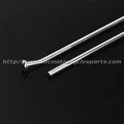 304 Stainless Steel Dirt Bike Wheel Spokes Surface Galvanized And Chrome Plated