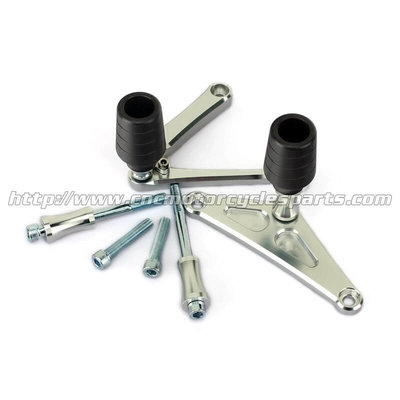 Hard Plastic Motorcycle Frame Sliders Crash Knobs For TRIUMPH DAYTONA 675 R 13-