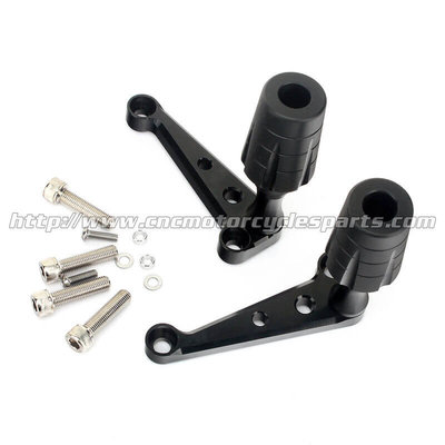 Aluminum & POM Motorcycle Frame Sliders For Yamaha VMAX1700 VMAX 1700 2009-