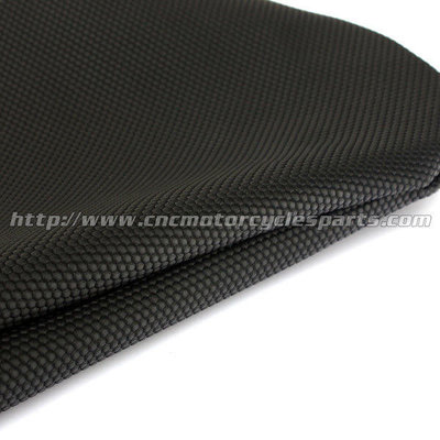 CRF450 CR 125 250 Black Moto Seat Cover , Custom Seat Covers Without Ribbed for Honda