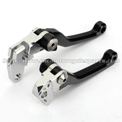 YZ 125 250 Motorcycle Brake Clutch Lever Yamaha Dirt Bike Parts CNC Anodized Blue