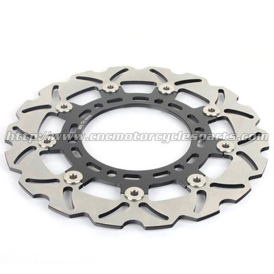 Gladius 650 Motorcycle Floating Brake Disc CNC Milled Aluminum Alloy 6 Holes