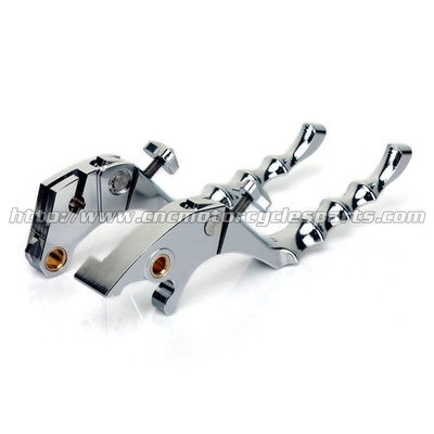 Electroplating Motorcycle Brake Clutch Lever Shadow VT600 Cafe Racer Bike