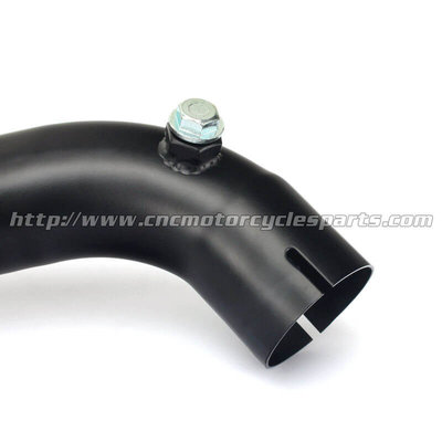 Baking Finishing Silent Exhaust Muffler With 491mm Body Length