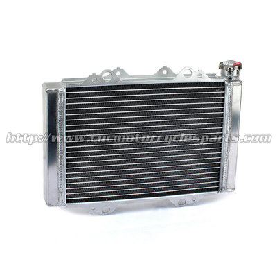 High Polish ATV Radiator Cooling With Caps Quad Parts And Accessories