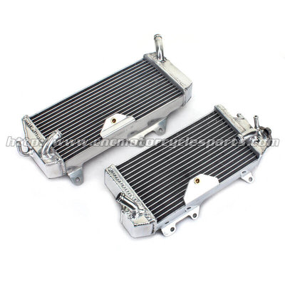 Aluminum Enduro Motorcycle Radiators For KAWASAKI KLX450F KLX 450F
