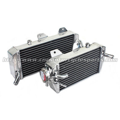 KAWASAKI KX80 Parts Custom Motorcycle Radiator All Aluminium With Hand Welded