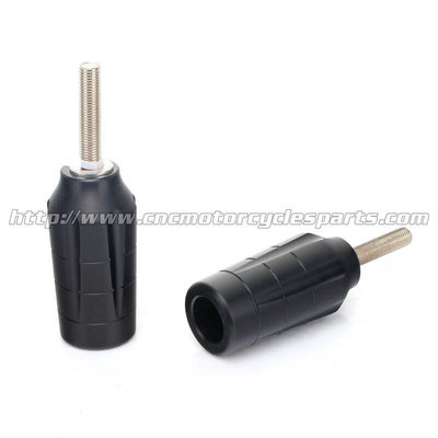 Black Motorcycle Frame Sliders For Triumph Street Triple 675 08 09 10 11 12 Custom Made
