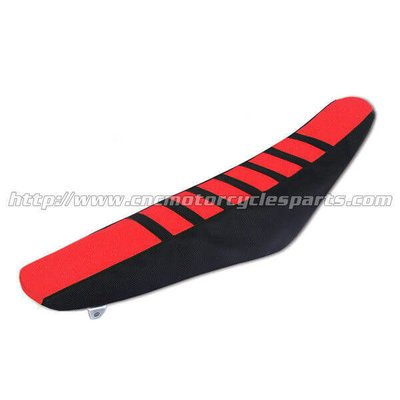 Red / Black Honda Crf 250r 250x Dirt Bike Parts PVC Motorcycle Seat Covers