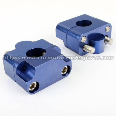 28mm Dirt Bike Parts Aluminum Universal Bar Mounts Handlebar Riser