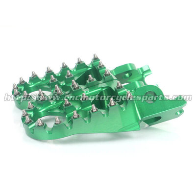 Dirt Bike Aluminum Foot Pegs , Adjustable Foot Pegs For Motorcycles