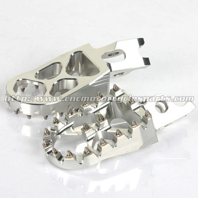 Durable Fat Wide Dirt Bike Passenger Foot Pegs For Off Road Parts